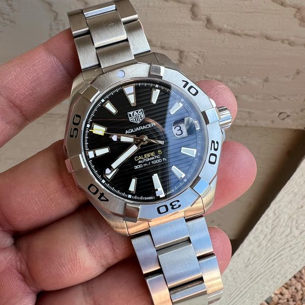 [WTS] Tag Heuer Aquaracer Calibre 5 41mm WBD2110 FULL KIT | WatchCharts ...