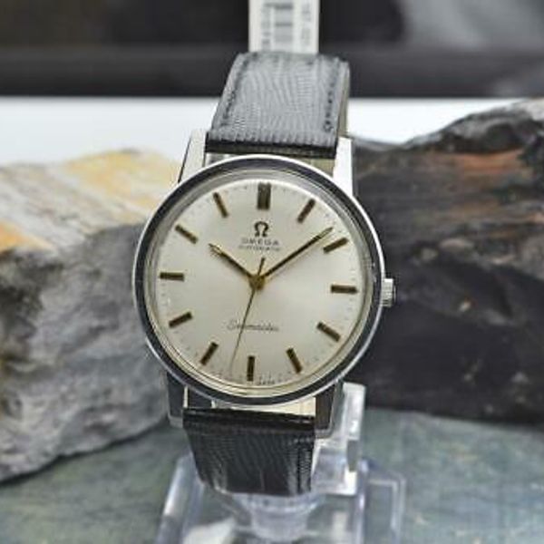 Vintage 1966 Omega Seamaster Cal 552 Automatic Men's Watch 34.5 mm Ref. 165.003 | WatchCharts ...