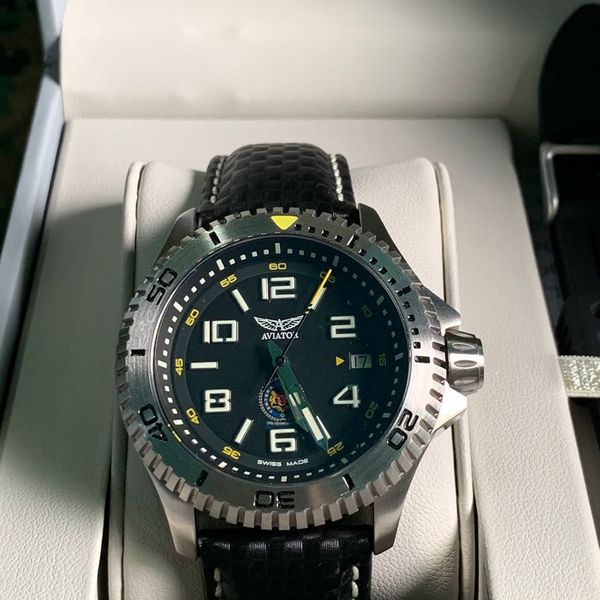 NEW Aviator SAF Watch (CH-2900 model, Jul 2021) NEW | WatchCharts ...