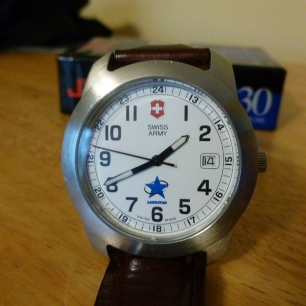 Victorinox Swiss Army Field Watch Landstar Trucking Collectible. New ...