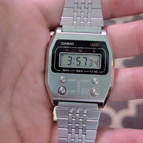 [WTS] Casio A1100D-1VT vintage-style full metal digital watch ...