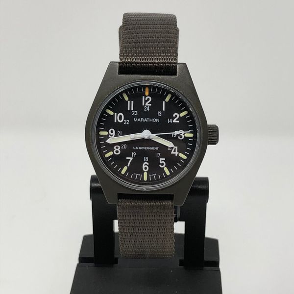 Marathon General Purpose Quartz Watch 34mm Maraglo Sage Green WW194009 ...