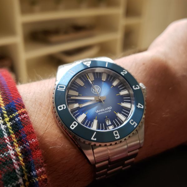 FS: Nth Vanguard - Blue - 12 hour bezel | WatchCharts
