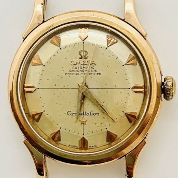 RELOJ OMEGA CONSTELLATION CHRONOMETRE AUTOMATICO EN ORO 18K PARA HOMBRE ...
