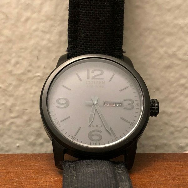 Citizen Eco-Drive Watch All Black - E101-S064783 HST | WatchCharts ...