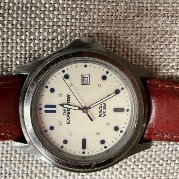 VINTAGE TIMEX EXPEDITION WATCH INDIGLO WR 50M | WatchCharts Marketplace