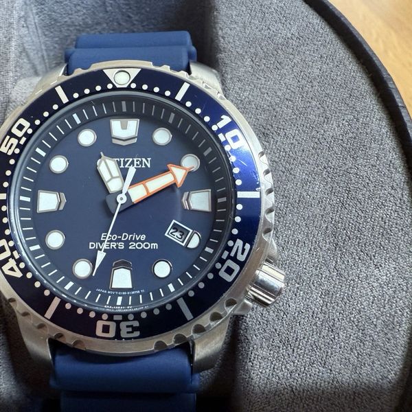 Citizen Promaster Diver Eco-Drive Blue Dial BN0151-09L | WatchCharts Marketplace