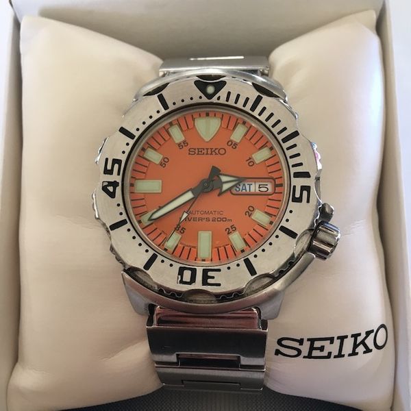 Seiko SKX781 (Orange Monster) 1st Gen.+extras | WatchCharts
