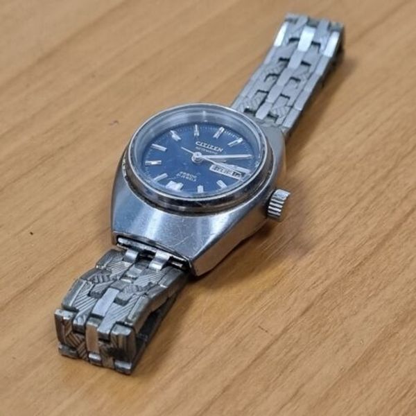 Vintage Citizen Automatic 28700 21 Jewels Wrist Date+Day Watch *Parts ...