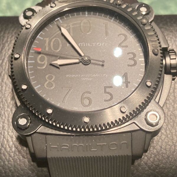 Hamilton TENET Khaki Navy BeLOWZERO Automatic - Limited Edition 46mm ...