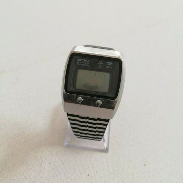 SEIKO QUARTZ LC CHRONOGRAPH 0634-5019 Spares/Repairs & Signed Paperwork ...