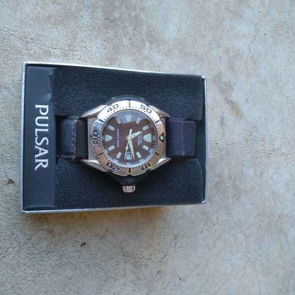 Pulsar Solar 4000 Diver's 200M Watch - V145 X010 | WatchCharts Marketplace