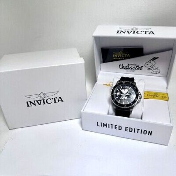 Invicta Men's Character Snoopy Limited Edition Watch 48MM Stainless ...