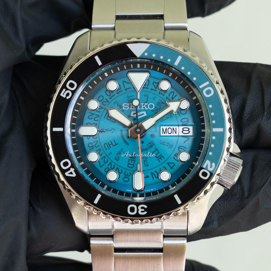 [WTS] Seiko Turquoise Teal Blue See-through Dial SRPJ45 5 Sports ...