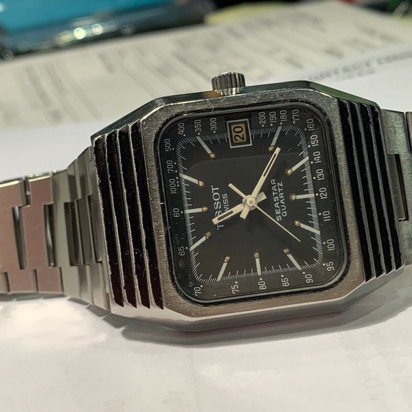 Tissot Seastar Formula 1 Racing Watch 1978-1979 Keeps time, works Great ...