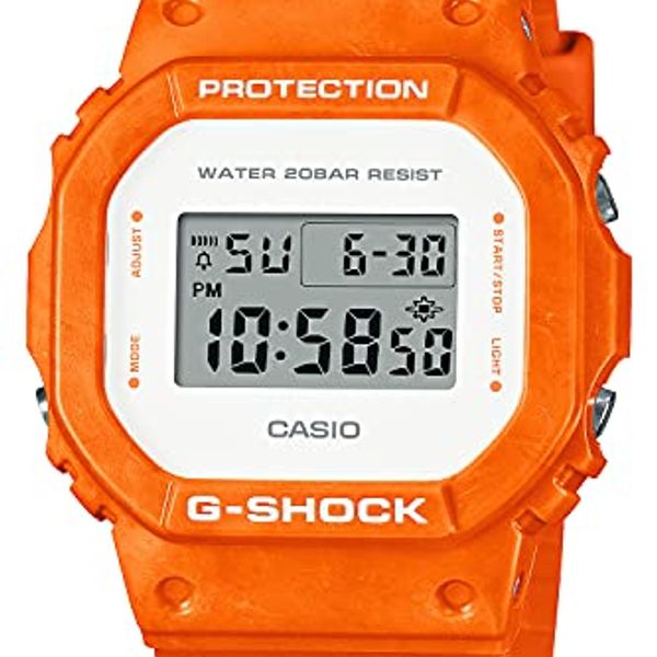 [Casio] Watch G-SHOCK DW-5600WS-4JF Men's Orange | WatchCharts Marketplace