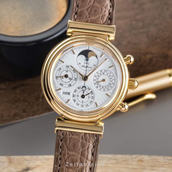 IWC Da Vinci Perpetual Calendar Chronograph 18K Gold Automatic Ref ...