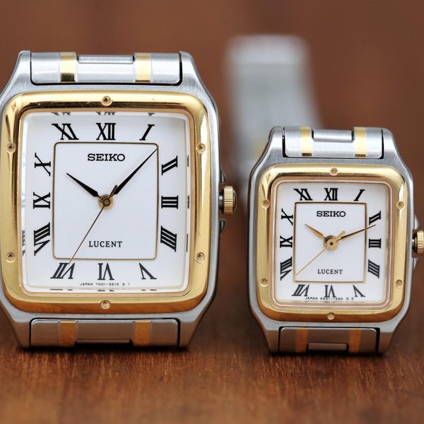 [WTS] Seiko Lucent - His & Hers | WatchCharts Marketplace