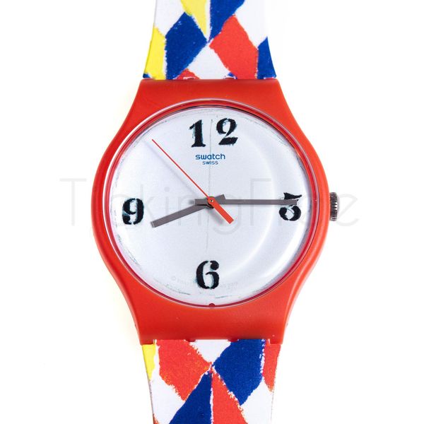Swatch SPECIAL 2019 - SUOZ312S - The Joe Tilson Venetian Watch - New ...