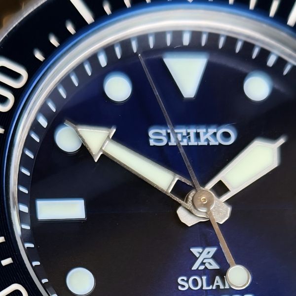 Seiko Prospex SNE585 Solar diver watch- Excellent condition ...