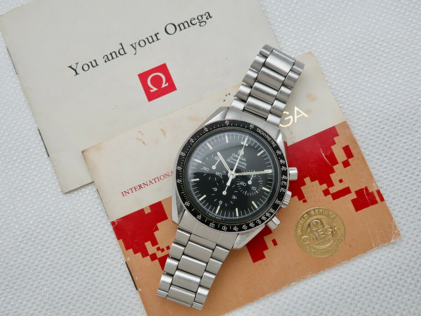 1973 Omega Speedmaster Professional Chronograph Cal. 861 Ref. 145.022 ...