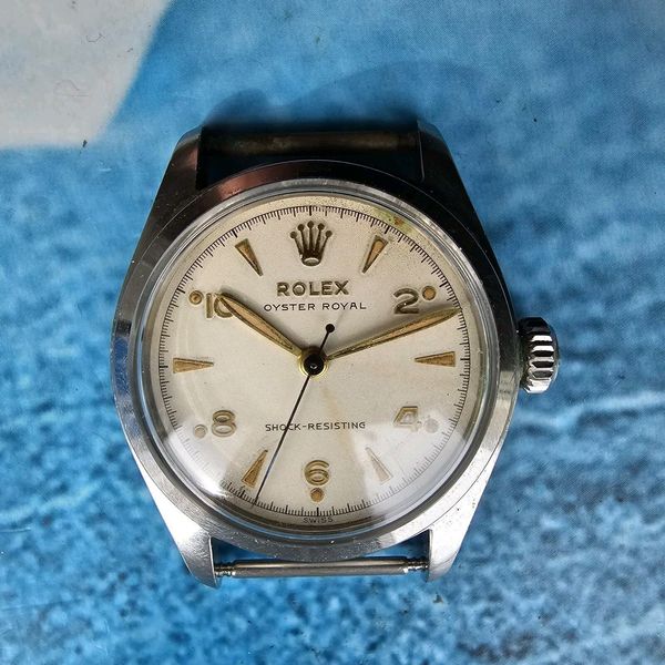 Vintage Rolex Oyster Royal Hand-Winding Men's Watch Ref 6144 ...