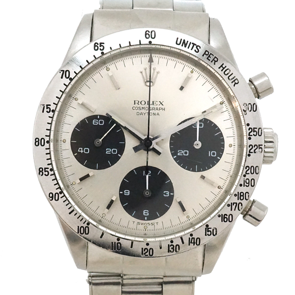 ROLEX 6239 Daytona first generation 37mm silver SS/stainless steel ...