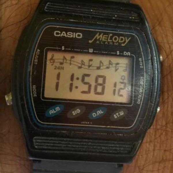 Vintage Rare Casio 677 Melody Alarm M-14 Made In Japan | WatchCharts ...