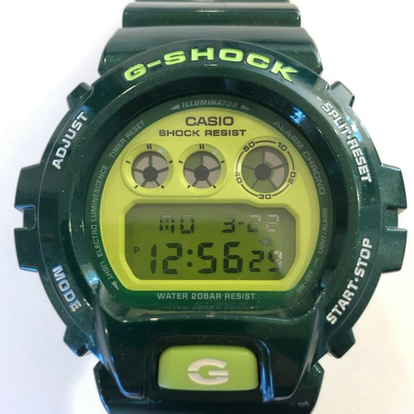 Casio G-Shock Crazy Colors Metallic Green DW-6900CC Watch | WatchCharts