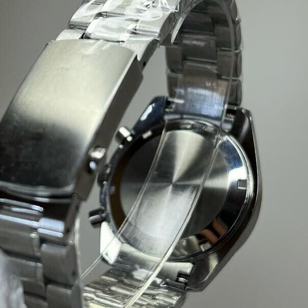 Custom/Modded Omega x Swatch Moonswatch Metal Stainless Steel Silver ...