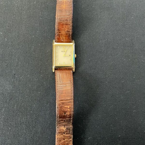 Citizen Eco-Drive HSB E010-S001579 Menâ s Dress Watch Rectangle ...