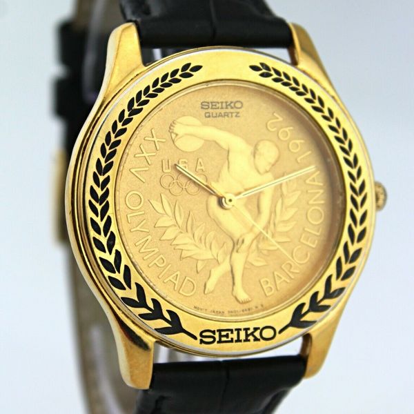 Vintage Seiko 7N01-6388 1992 Olympic Limited Edition 1848/5000 Men's ...