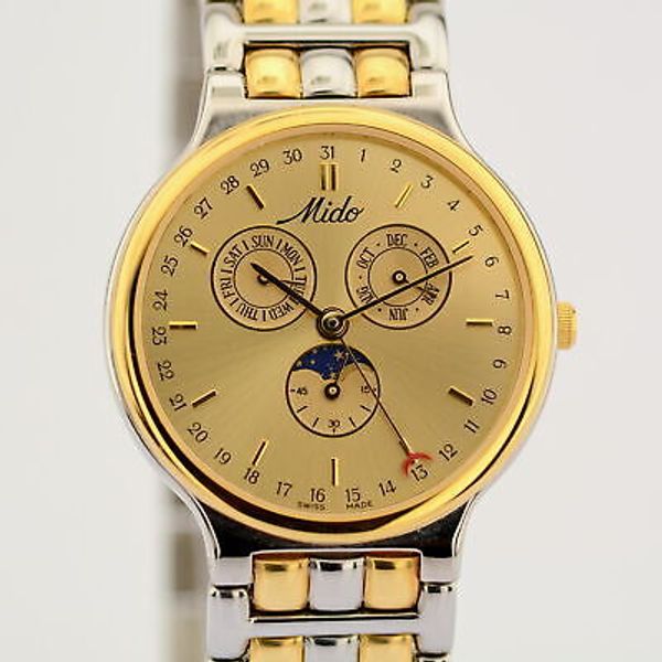 Mido / Moonphase Triple Calender | WatchCharts Marketplace