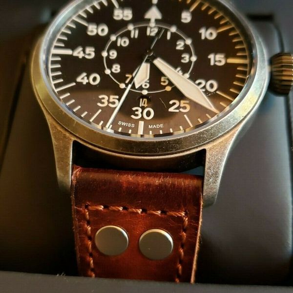 Steinhart Watch, Nav B-Uhr 44 Gun Metal B-Type | WatchCharts Marketplace