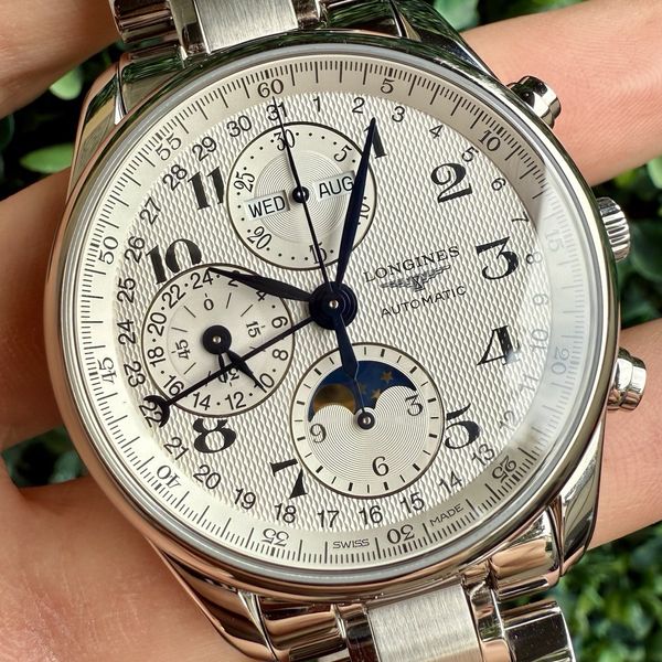 Longines Master Collection Automatic Chronograph 40mm Watch L26734786 ...