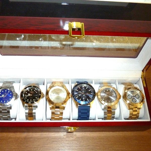 NEW INVICTA SIX WATCH SET, EXPLORER ,PRODIVER, SPEEDWAY, AVIATOR , WITH ...