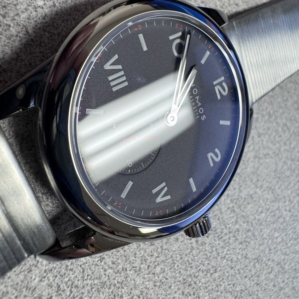 NOMOS Men's Club Campus Watch 36mm Blue/Purple | WatchCharts Marketplace