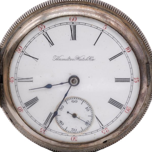 Hamilton Coin Silver 935 Grade 17 Jewels Hunter Pocket Watch NOT ...