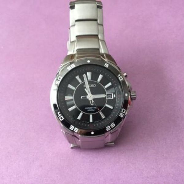 seiko kinetic 100m Mens Watch 5M62-0CC0 | WatchCharts