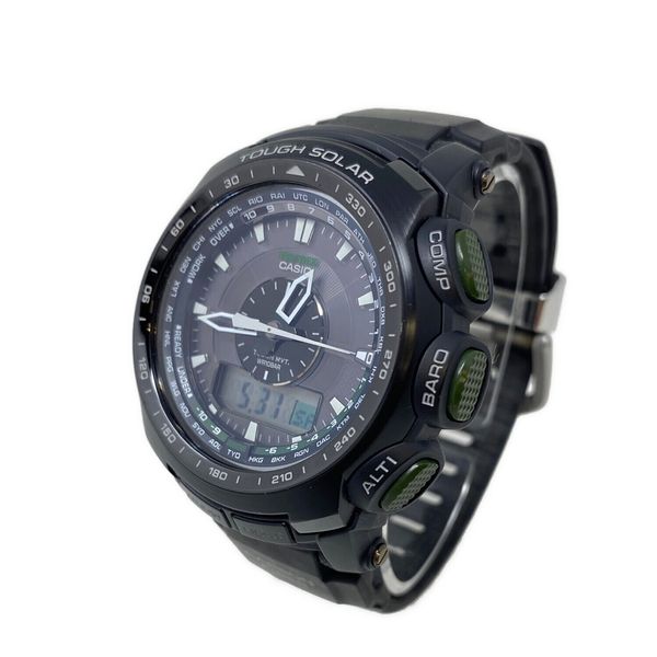 CASIO PRO TREK Black Men PRW-S5100 | WatchCharts Marketplace