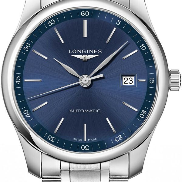 Longines Master Collection Automatic Blue Dial Stainless Men's Watch ...