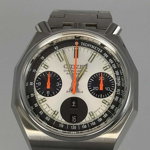 Citizen Bullhead Octagonal Automatic Chronograph Vintage Wristwatch ...