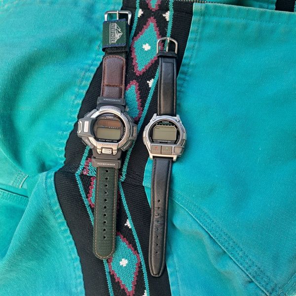 2 Vintage Casio Watchs Protrek Limited Edition Extremely Rare ...