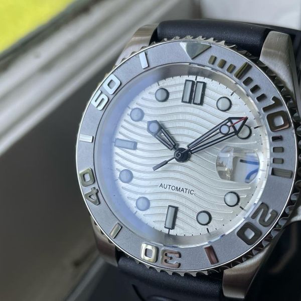 [WTS] A Wave-Dial Diver - A Custom Modded Steeldive with Engraved Dial, Plongeur Hands, Sapphire ...