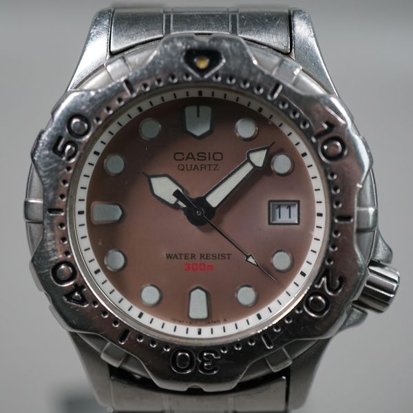 [WTS] Vintage 1999 Casio MDP-801 Brown Dial 300M Quartz Watch - $90 ...
