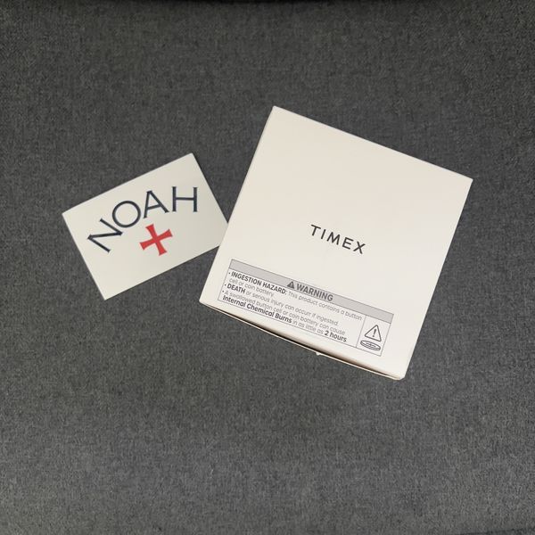 NOAH X TIMEX MOON PHASE BROWN STEEL WATCH 2025 LEATHER STRAP NEW ...