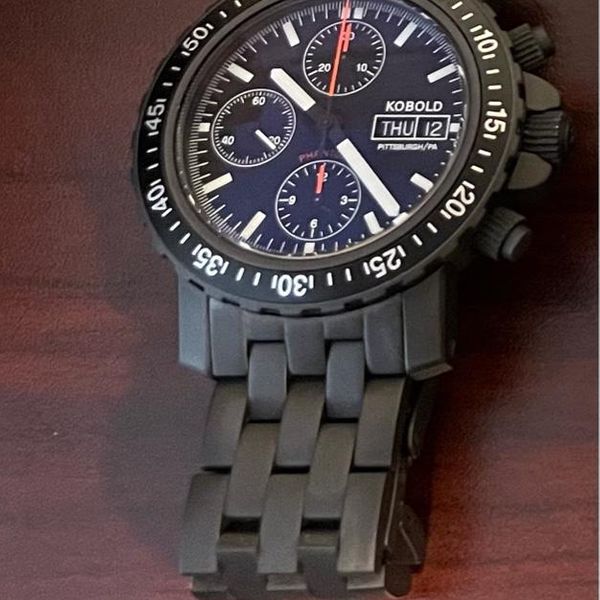FS: Kobold Phantom Chronograph Titanium DLC Kit | WatchCharts
