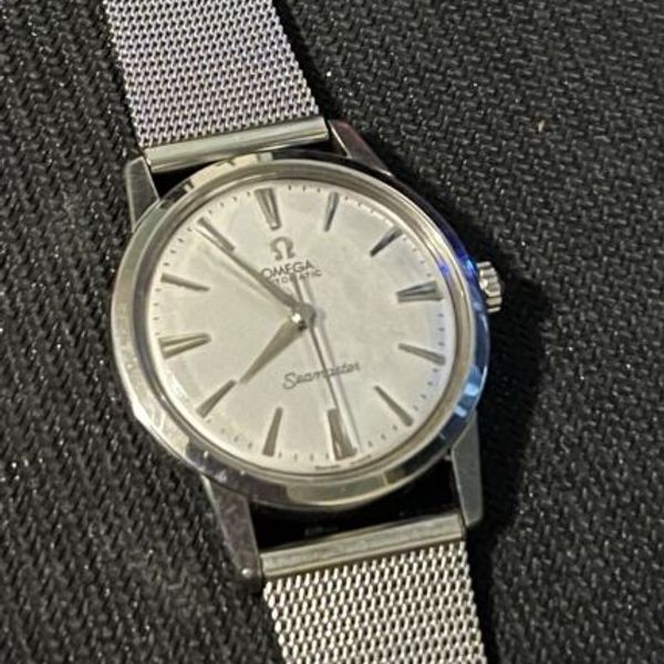 Vintage Omega Seamaster Logo Caseback Watch | WatchCharts Marketplace