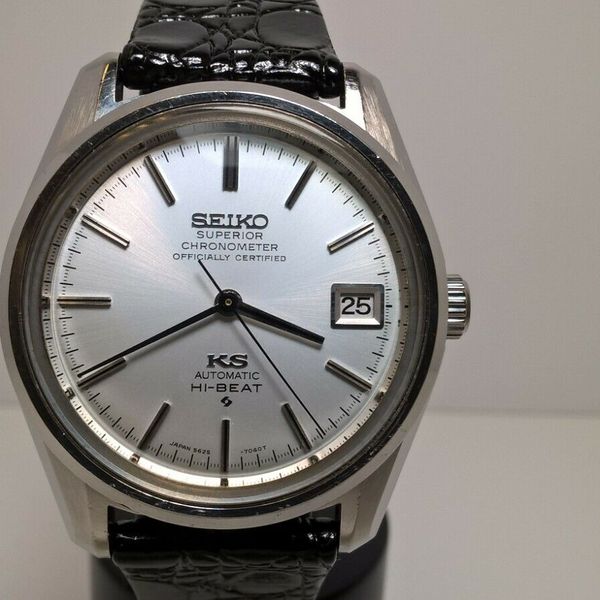 King Seiko Superior Chronometer 5625-7040 Hi-Beat; NOS Crystal, Buckle ...