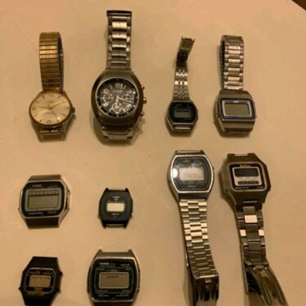 Vintage Watch Bundle Digital And Wind casio, Seiko etc | WatchCharts ...